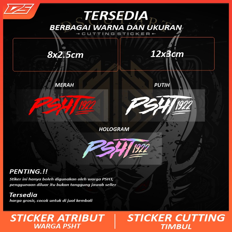 Jual STIKER PSHT 1922 TIMBUL v2 | Shopee Indonesia