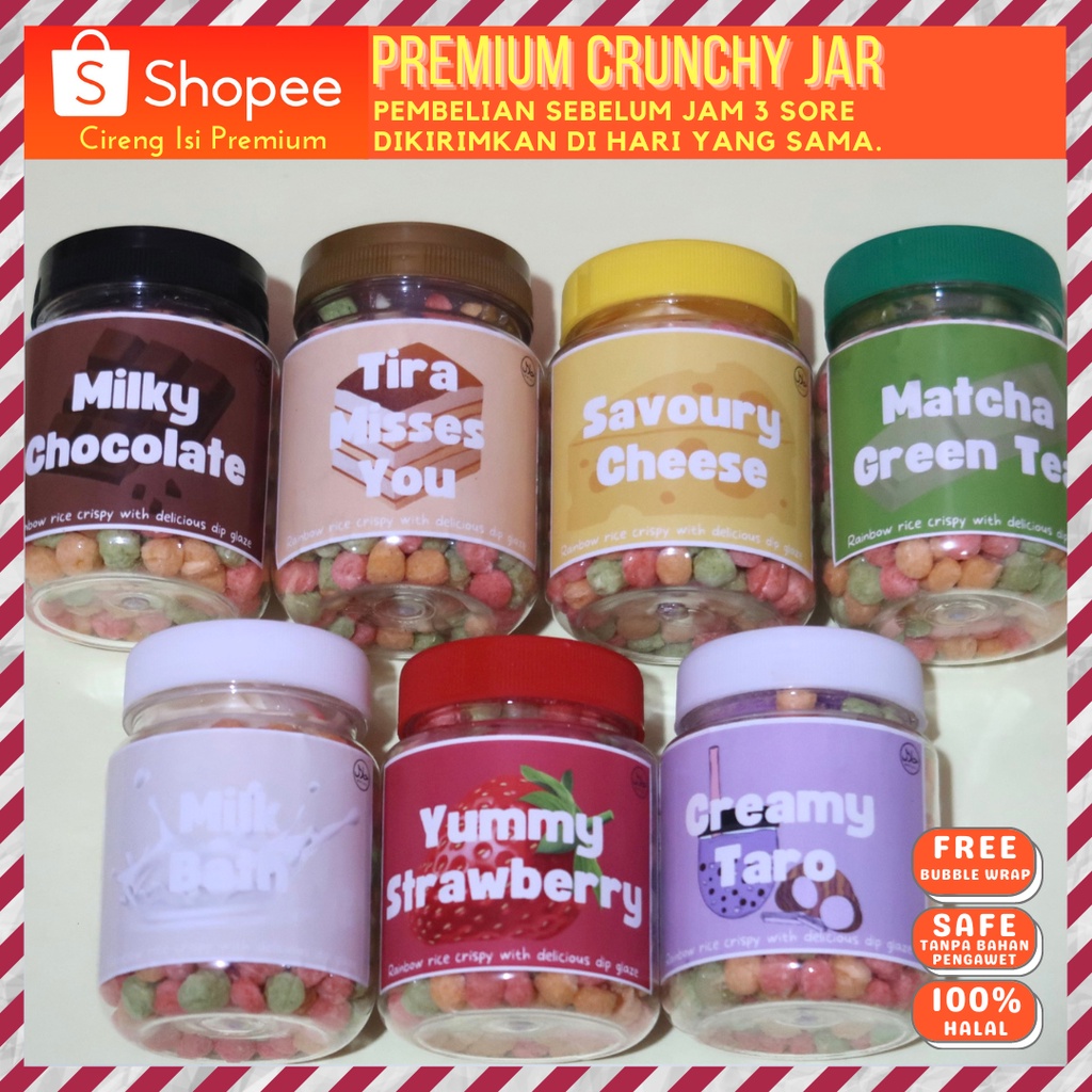 Jual Premium Melty Crunch / Crunchy Choco Jar | Shopee Indonesia