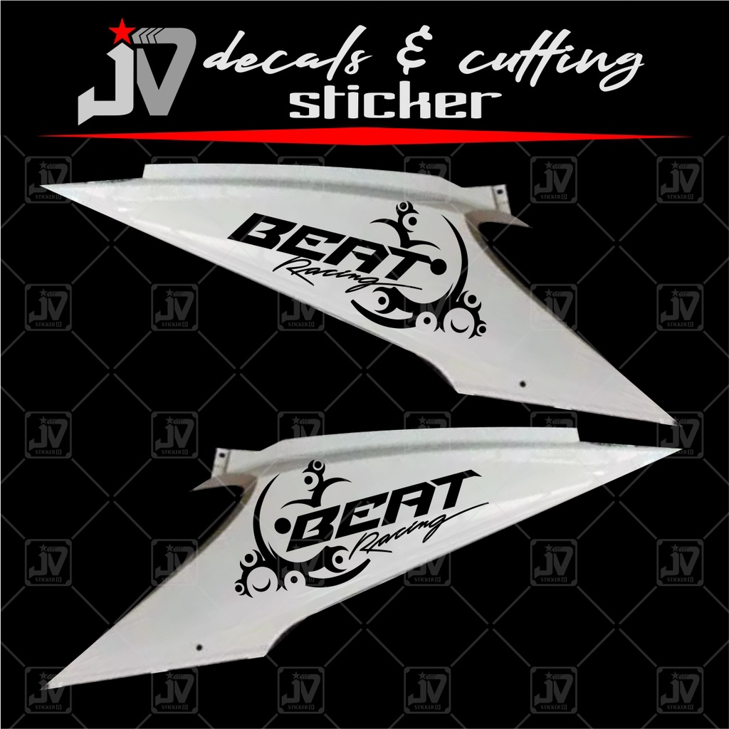 Jual stiker beat racing cutting sticker motor | Shopee Indonesia