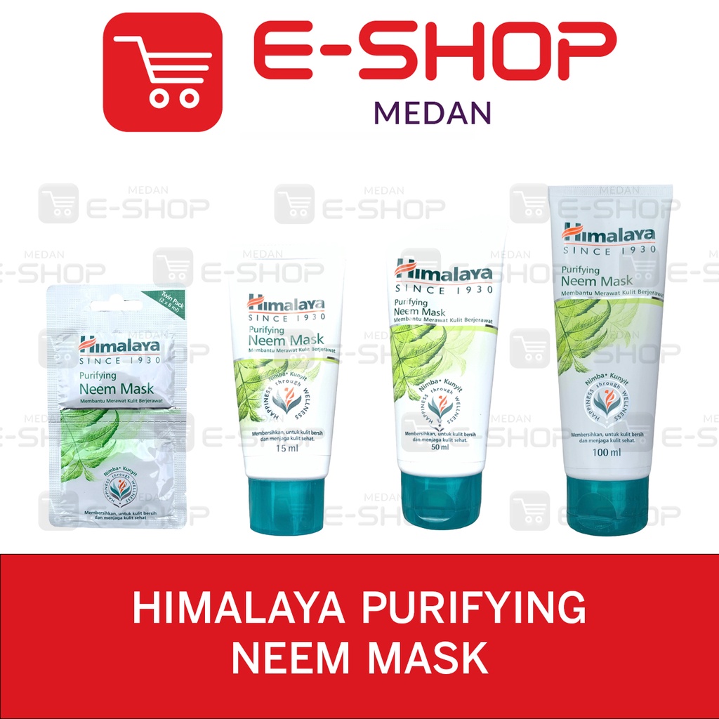 Jual ORIGINAL Himalaya Purifying Neem Mask Masker Wajah Mencerahkan 15 ...