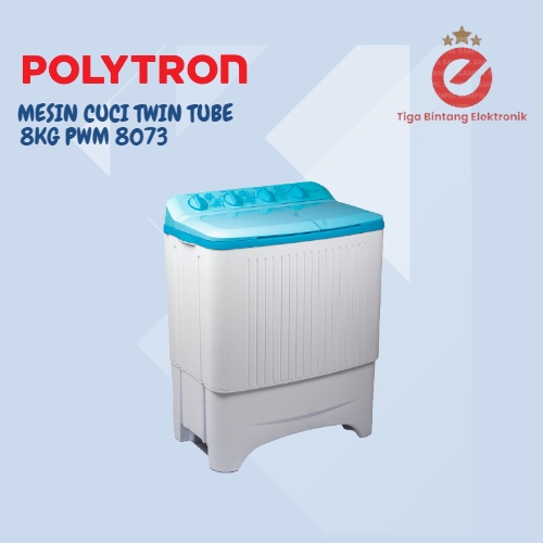 Jual Mesin Cuci 2 Tabung Polytron PWM 8073 (8KG) | Shopee Indonesia