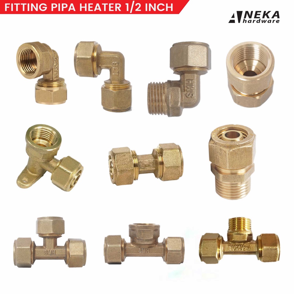 Jual Fitting Pipa Untuk Air Panas / Sok Keni Water Heater 1/2 inch Kuningan | Shopee Indonesia