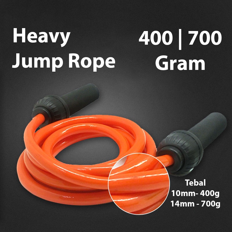 Jual Heavy Rope Weighted Jump Rope Lompat Tali Skipping Beban Jumping ...
