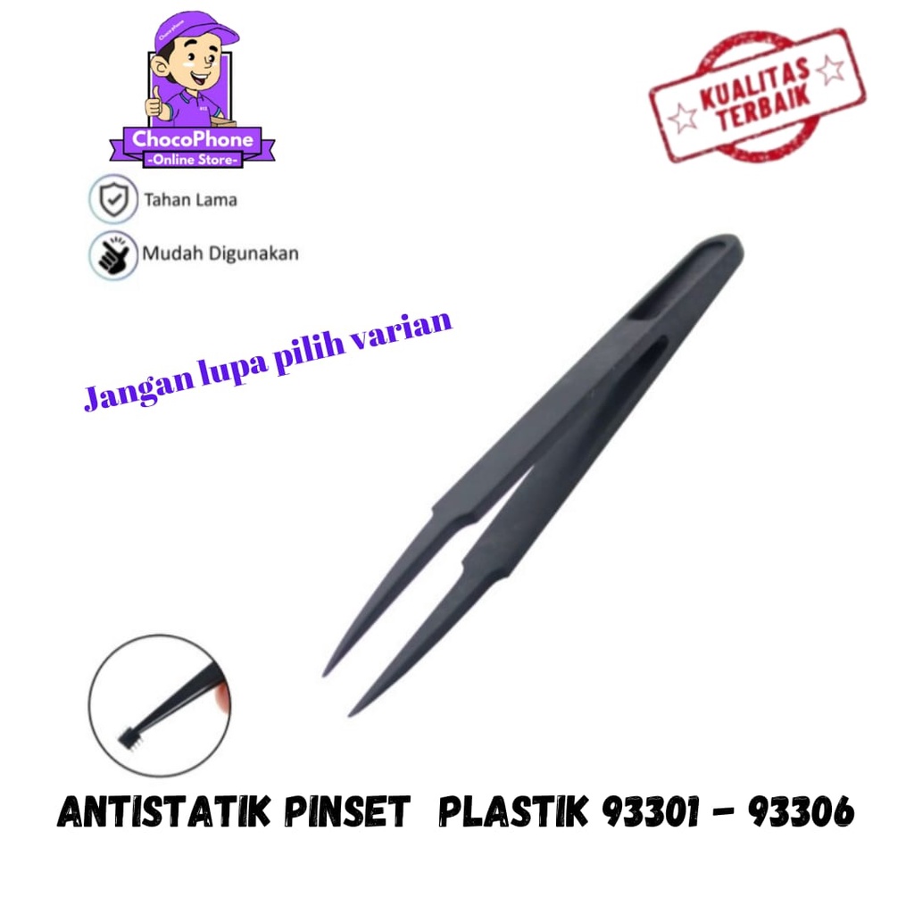 Jual PINSET ANTISTATIK ESD PLASTIK 93301-93306 TWEEZER | Shopee Indonesia