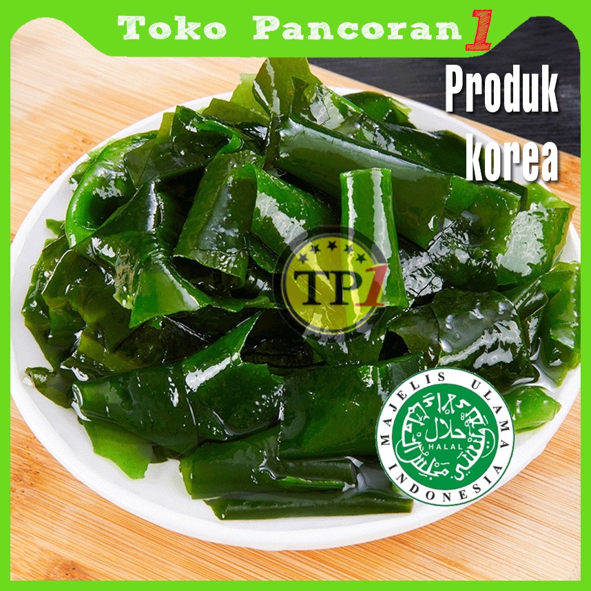 Jual Dried Cut Wakame 10G Rumput Laut Kering Untuk Ramen Udon Miso ...