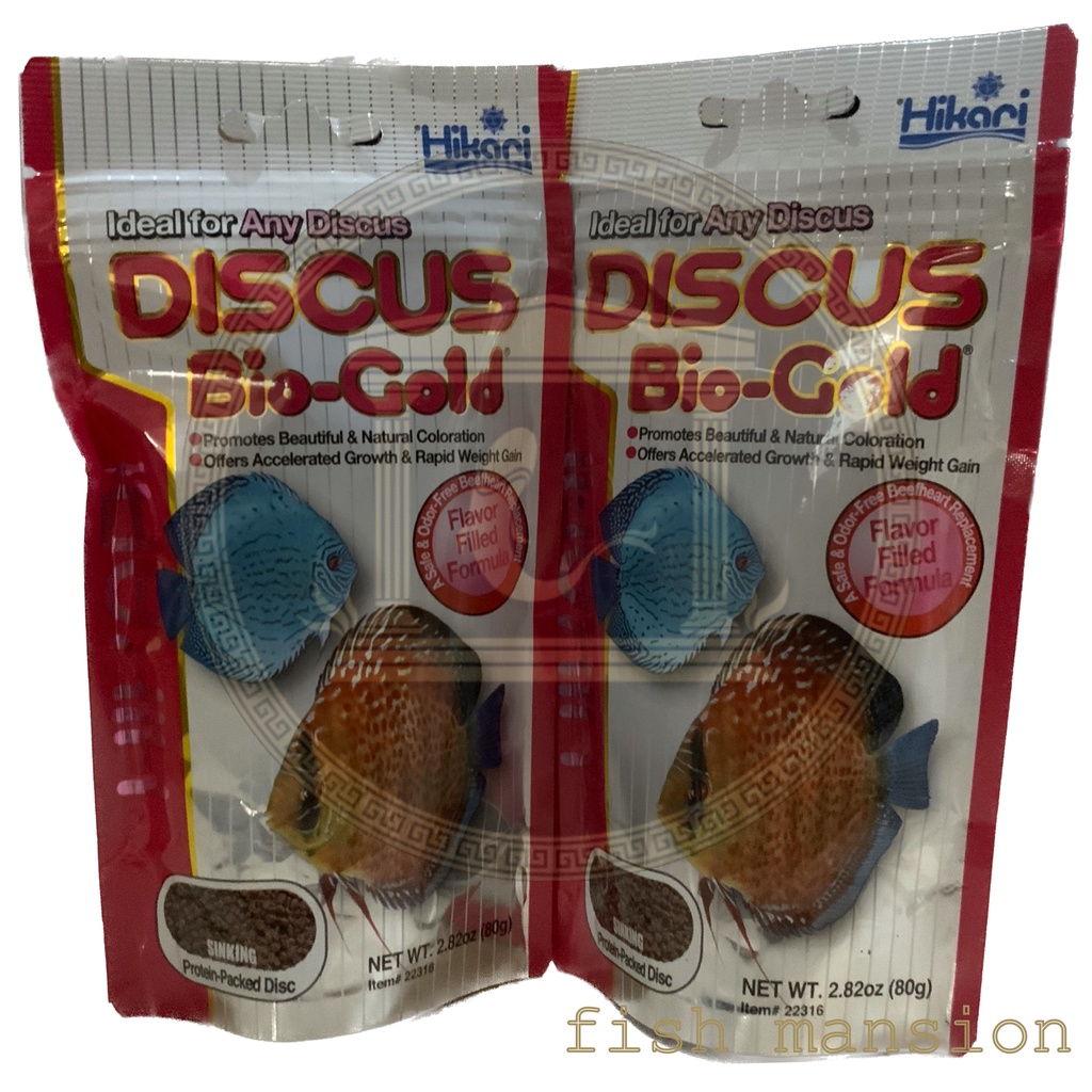 Jual HIKARI 80gr discus bio gold pakan ikan hias discuss pelet fish ...