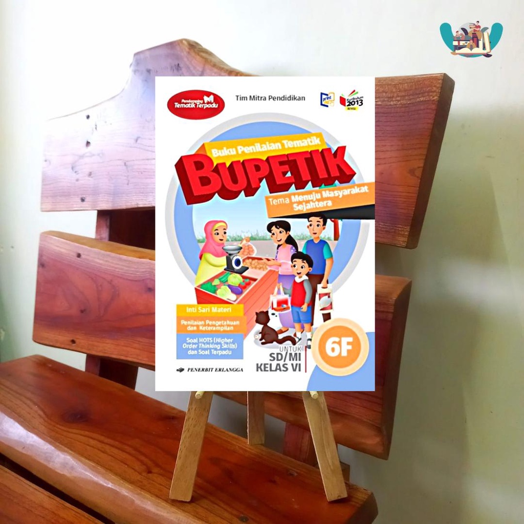 Jual Kelas 6 SD - Buku Pendamping Tematik (Bupetik) Untuk SD/MI , Penulis: Tim Mitra Pendidikan ...