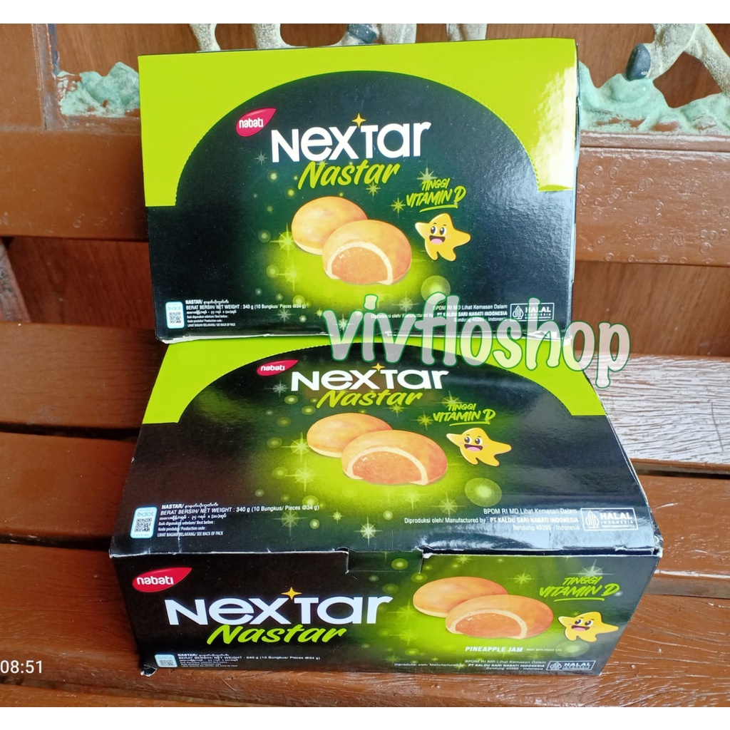 Jual Grosir & Eceran Biskuit Nextar (Nanas/ Brownies) Kemasan Box (10 x ...