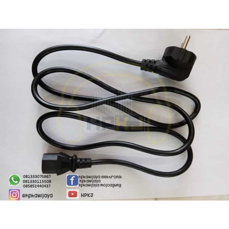 Jual KABEL POWER KABEL AC kabel input acAC CORD | Shopee Indonesia