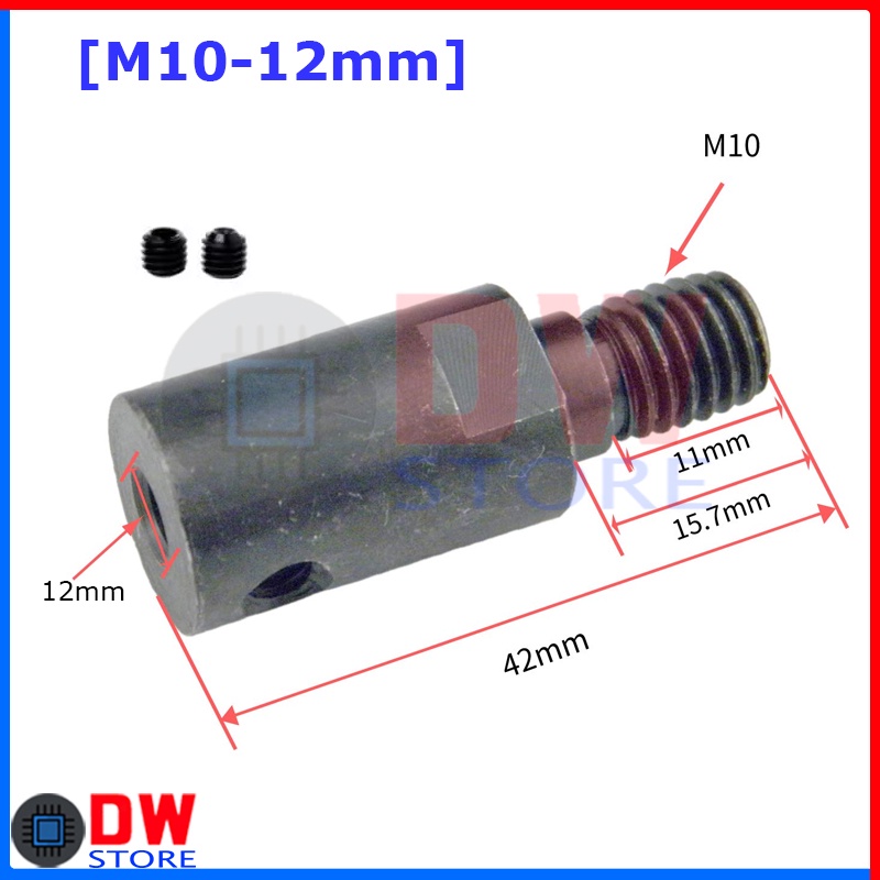 Jual Circular Saw Blade Drill Chuck Bor Kepala Adapter Arbor M10 AS ...
