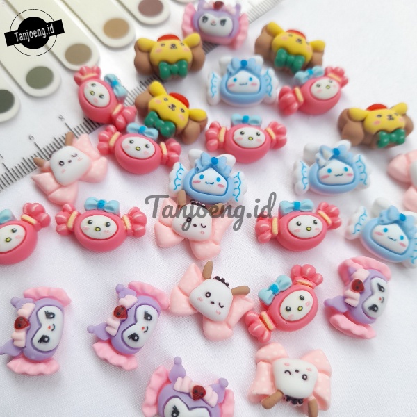 Jual (5 Pcs) Clay Resin Lucu Clay Karakter | Shopee Indonesia