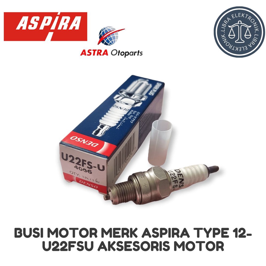 Jual ASPIRA BUSI 12-U22FSU ASPIRA BUSI MOTOR | Shopee Indonesia