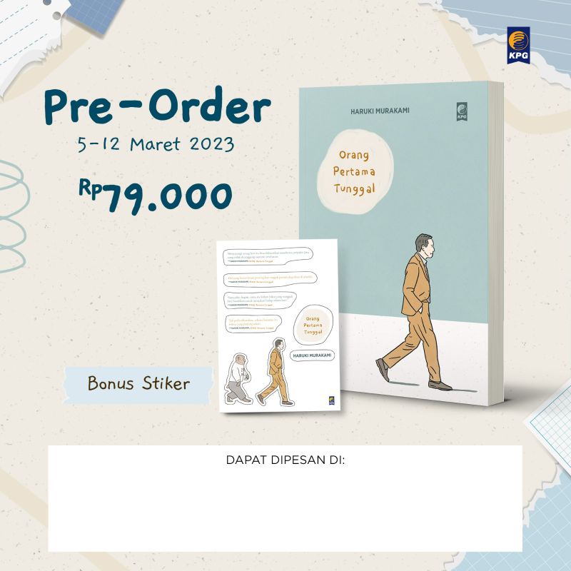 Jual ORANG PERTAMA TUNGGAL KARYA HARUKI MURAKAMI | Shopee Indonesia