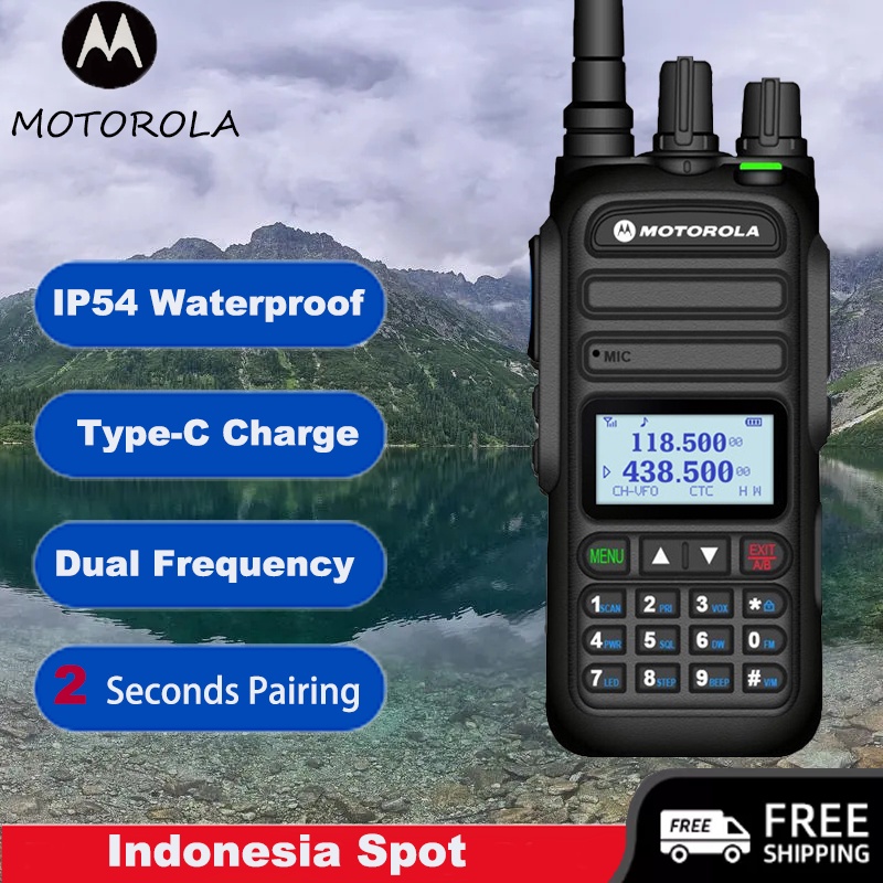 Jual HT Motorola 370S radio Handy Talky Walkie Talkie anak handphone perangkat outdoor 20KM Type ...