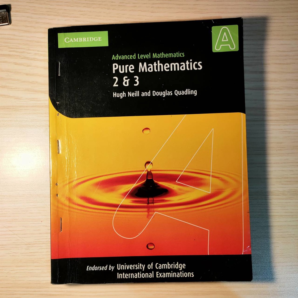 Jual Cambridge Pure Mathematics 2&3 Advanced Level Mathematics A [BUKU ...