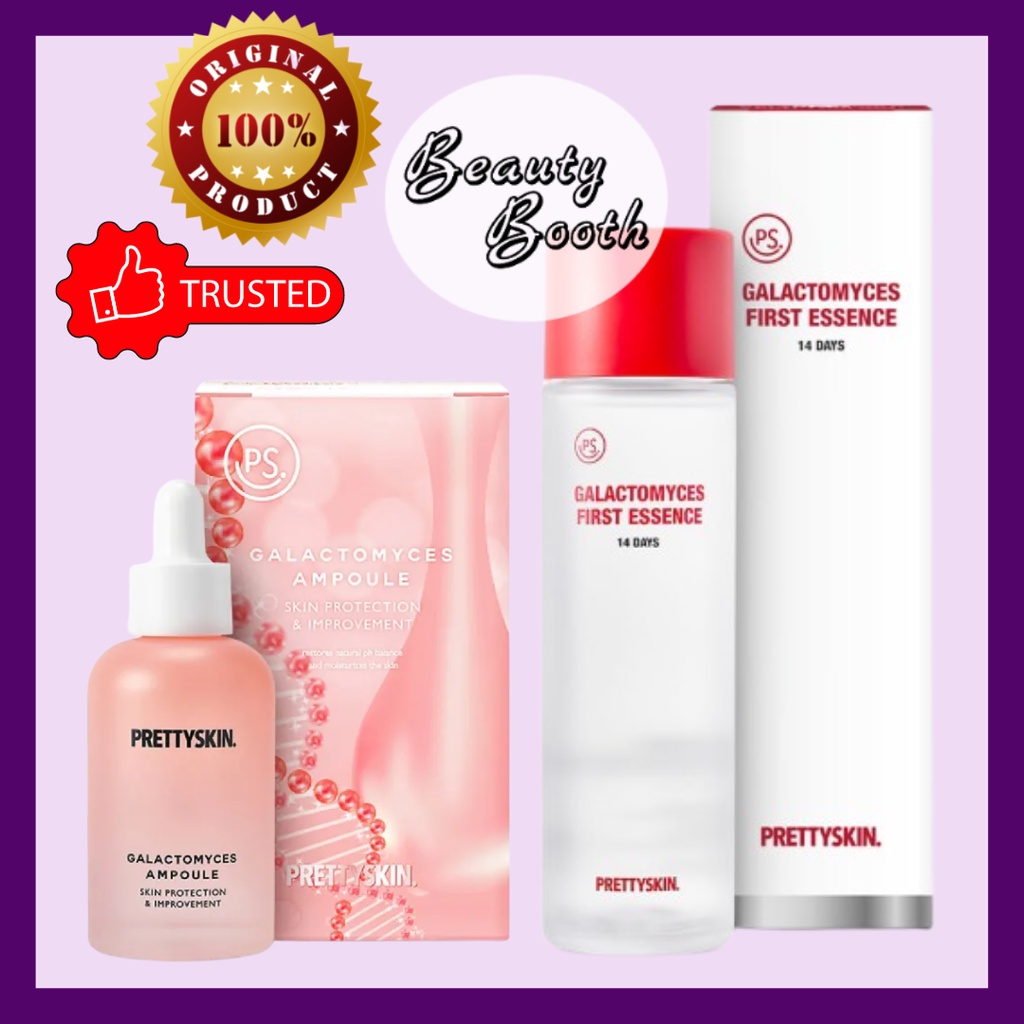 Jual PRETTY SKIN Galactomyces Fisrt Essence 150ml + Galactomyces ...