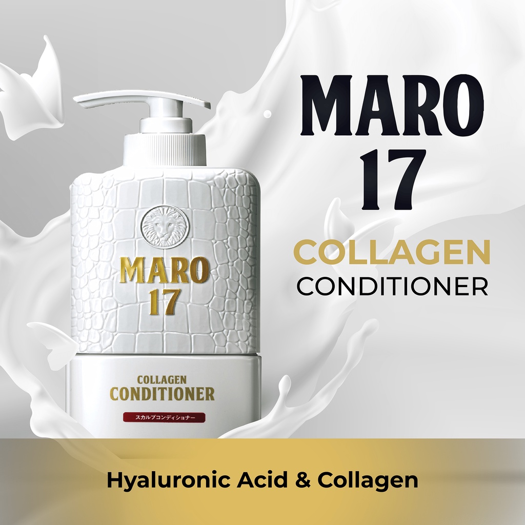 Jual MARO17 Collagen Conditioner / Perawatan Kelapa Rambut Pria Melembutkan Rambut | Shopee ...