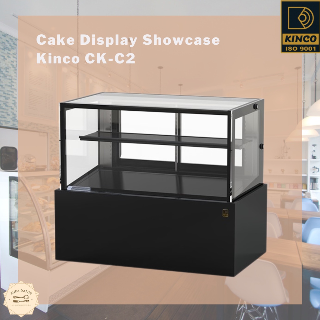Jual Kinco Cake Display Showcase 2 Layers Model CK-C2 | Shopee Indonesia