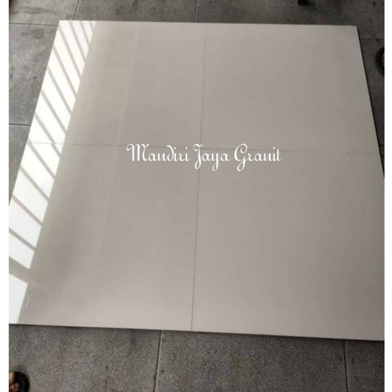 Jual Granite Tile 60x60 Kw 1 Gracera GA16800 Glossy Cream Polos ...