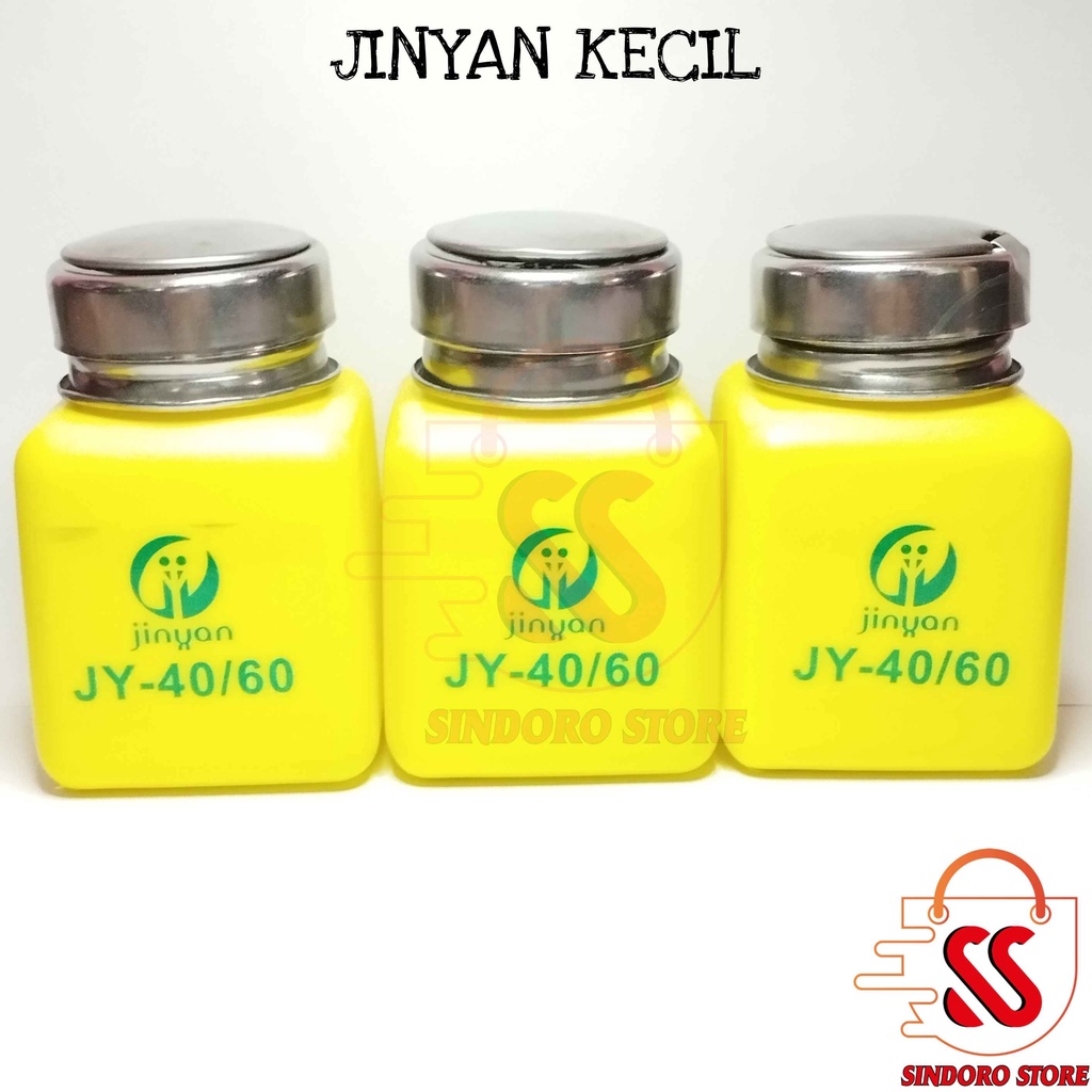 Jual Botol Tiner Jinyan Wadah Thiner 40 Kecil | Shopee Indonesia