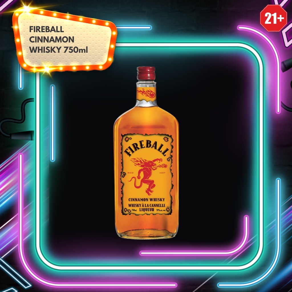 Jual Fireball Cinnamon Whisky 750ml | Shopee Indonesia