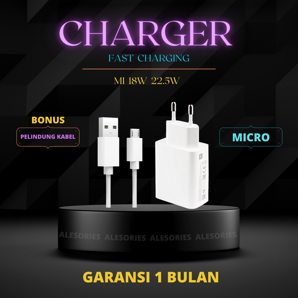 Jual CHARGER XIAOMI REDMI 2 3X 4A 4X 5A 6A S2 NOTE 3 4 MICRO 2A FAST ...