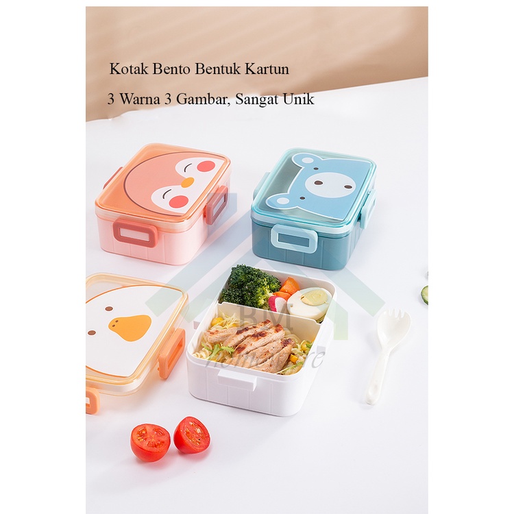 Jual Kotak Makan Bekal Karakter Lucu / Lunch Box Karakter Lucu | Shopee Indonesia