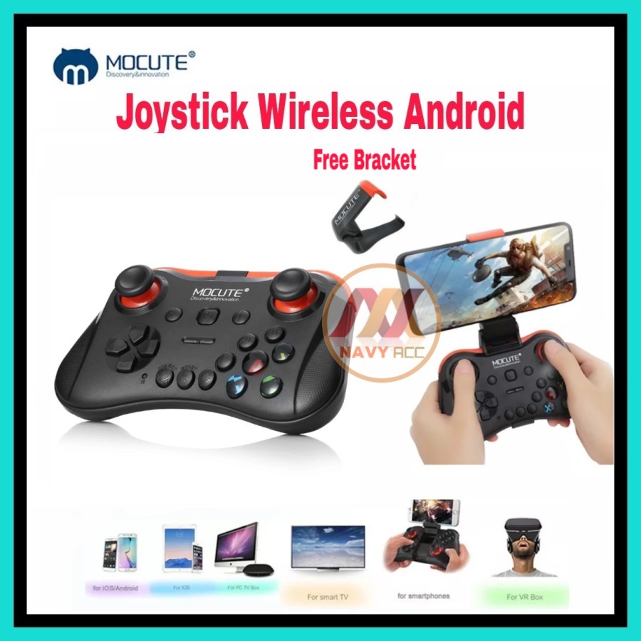 Jual Joystick Bluetooth Android Gamepad Bluetooth VR Box Controller 56 ...