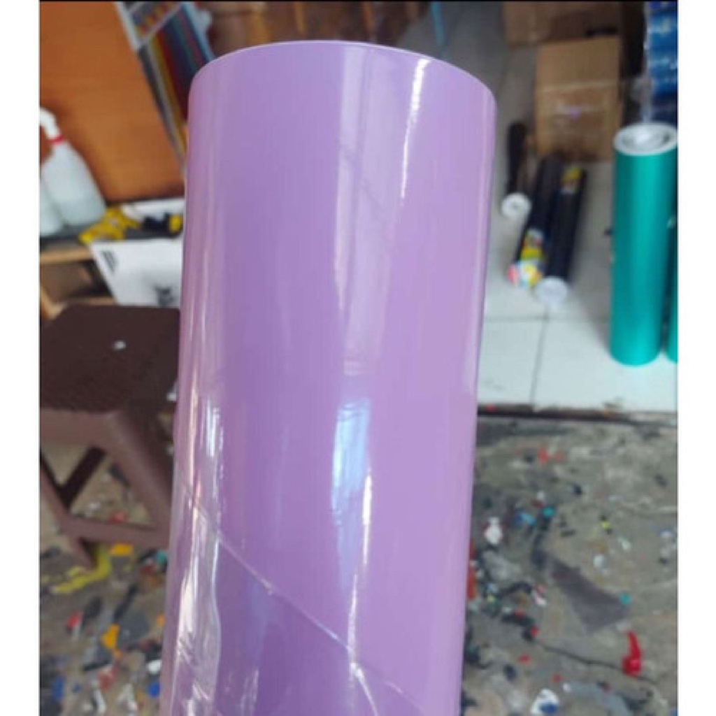 Jual STIKER UNGU LILAC MATTE STICKER SKOTLET VARIASI MOTOR 50CMX1METER ...