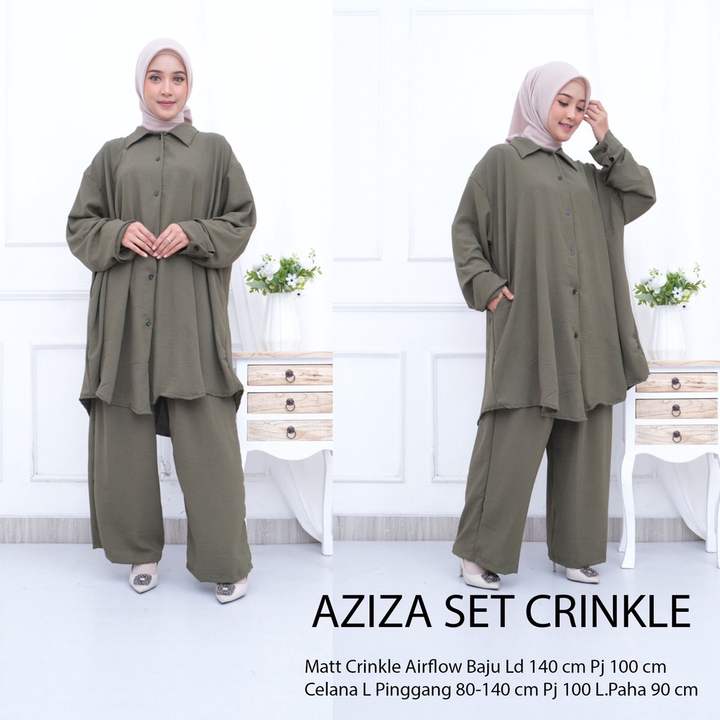 Jual Setelan Jumbo Set LD 140 Muat BB 100 120 Bahan Crinkle Airflow ...