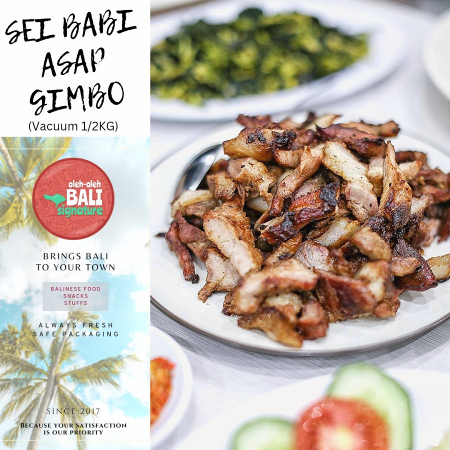 Jual Sei Babi Asap Gimbo Bali 500gr (Frozen Packed Fresh) | Shopee ...