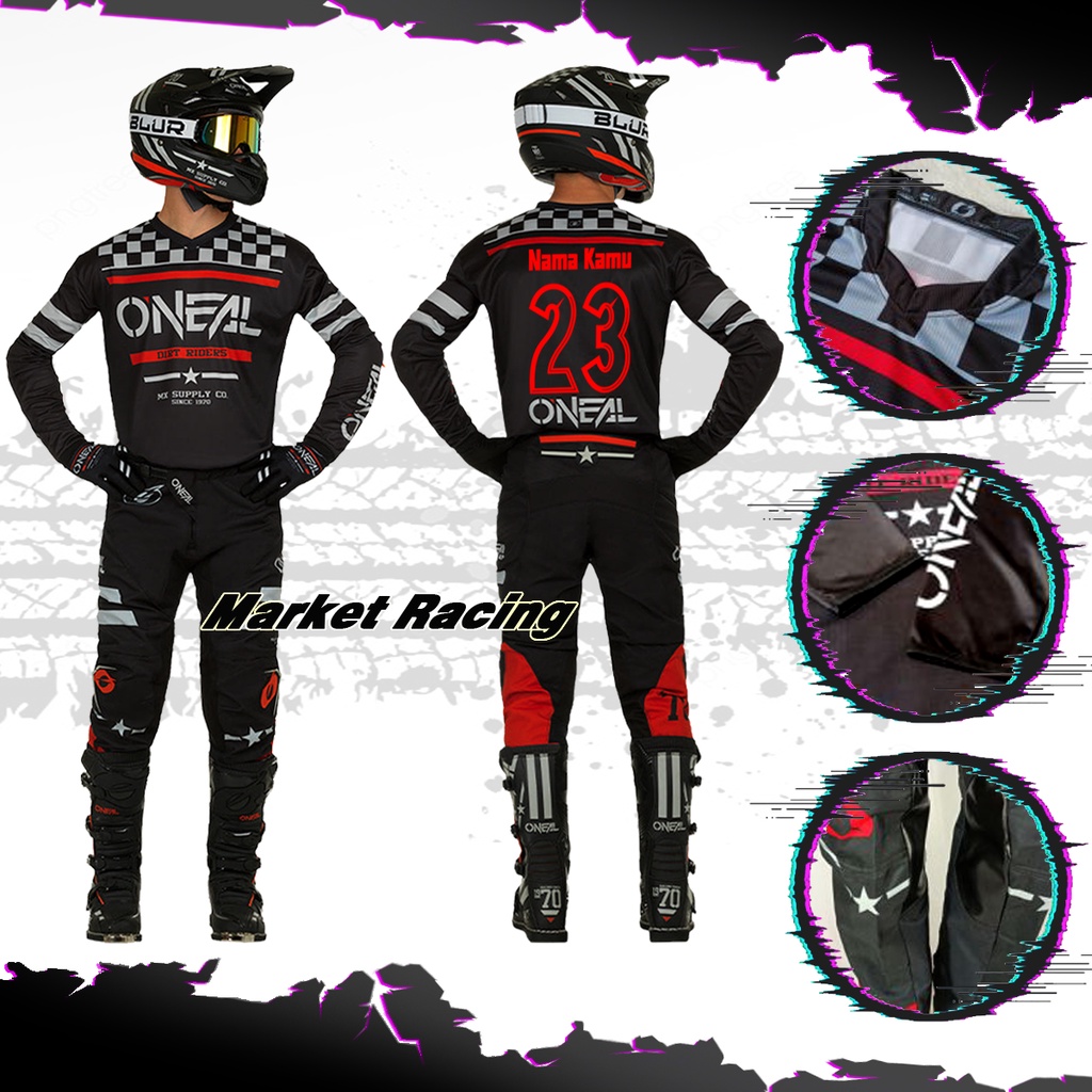 Jual jerset jersey Baju celana trail cross motor motorcross motocross ...
