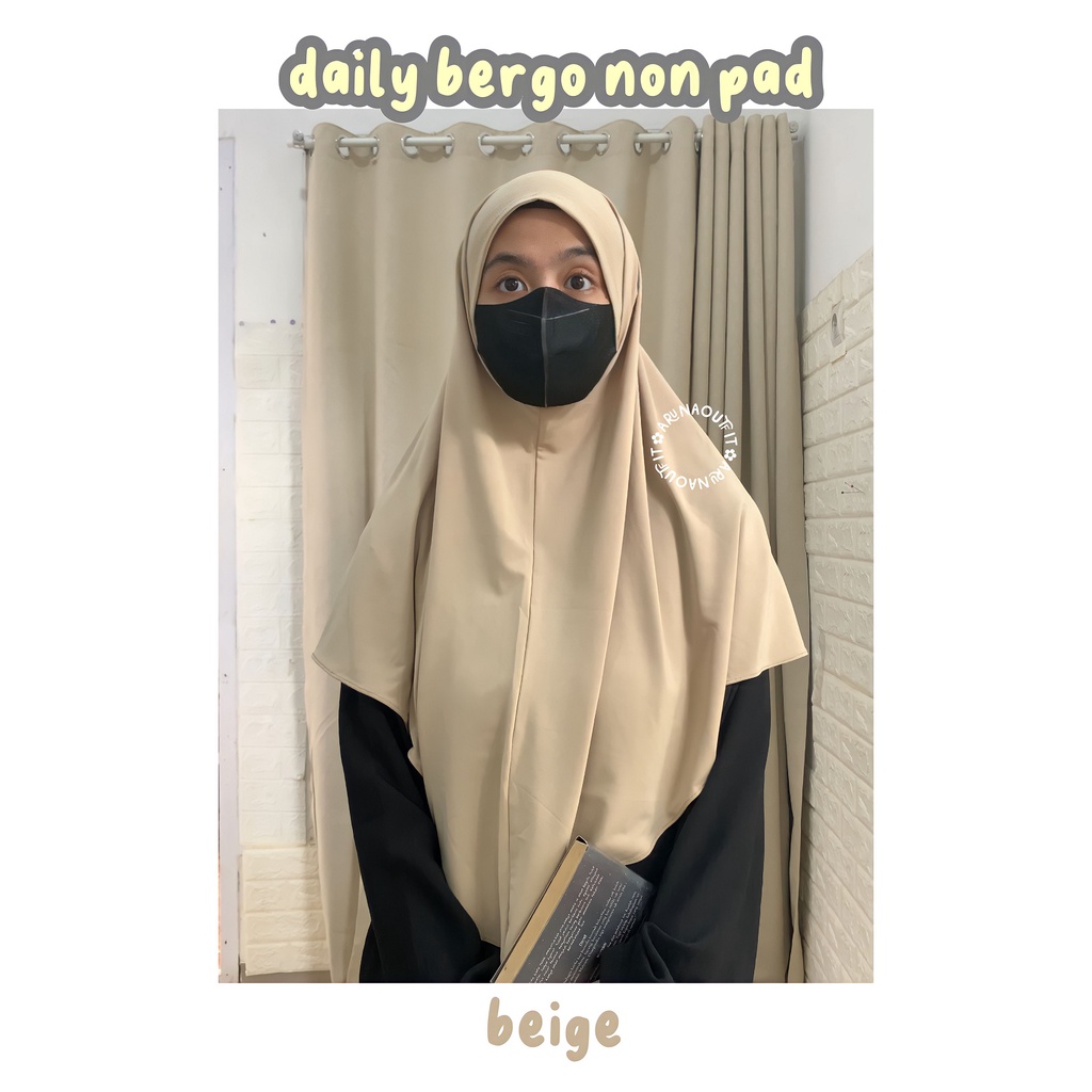 Jual DAILY BERGO NON PAD BY ARUNAOUTFIT | Shopee Indonesia