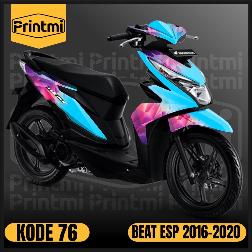 Jual Printmi Decal Beat Motor ESP 2016 2017 2018 2019 Full Body Stiker ...