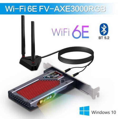 Jual Intel Wifi 6E AX210 Pci Express Pcie pci-e dual band ac ax 6 Wireless Card Bluetooth 5.3 ...
