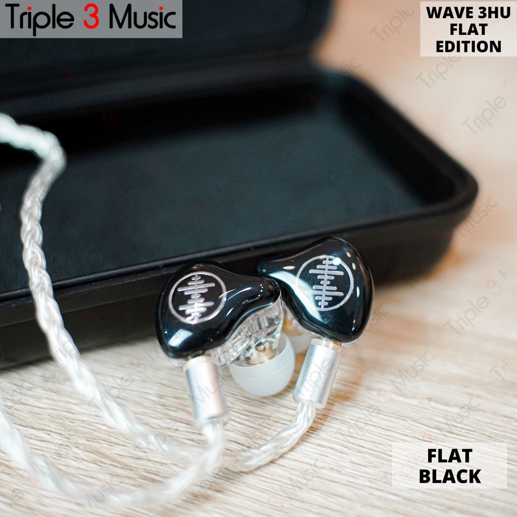 Jual WAVE3HU wave 3HU IEM Flat Edition in ear monitor panggung triple ...