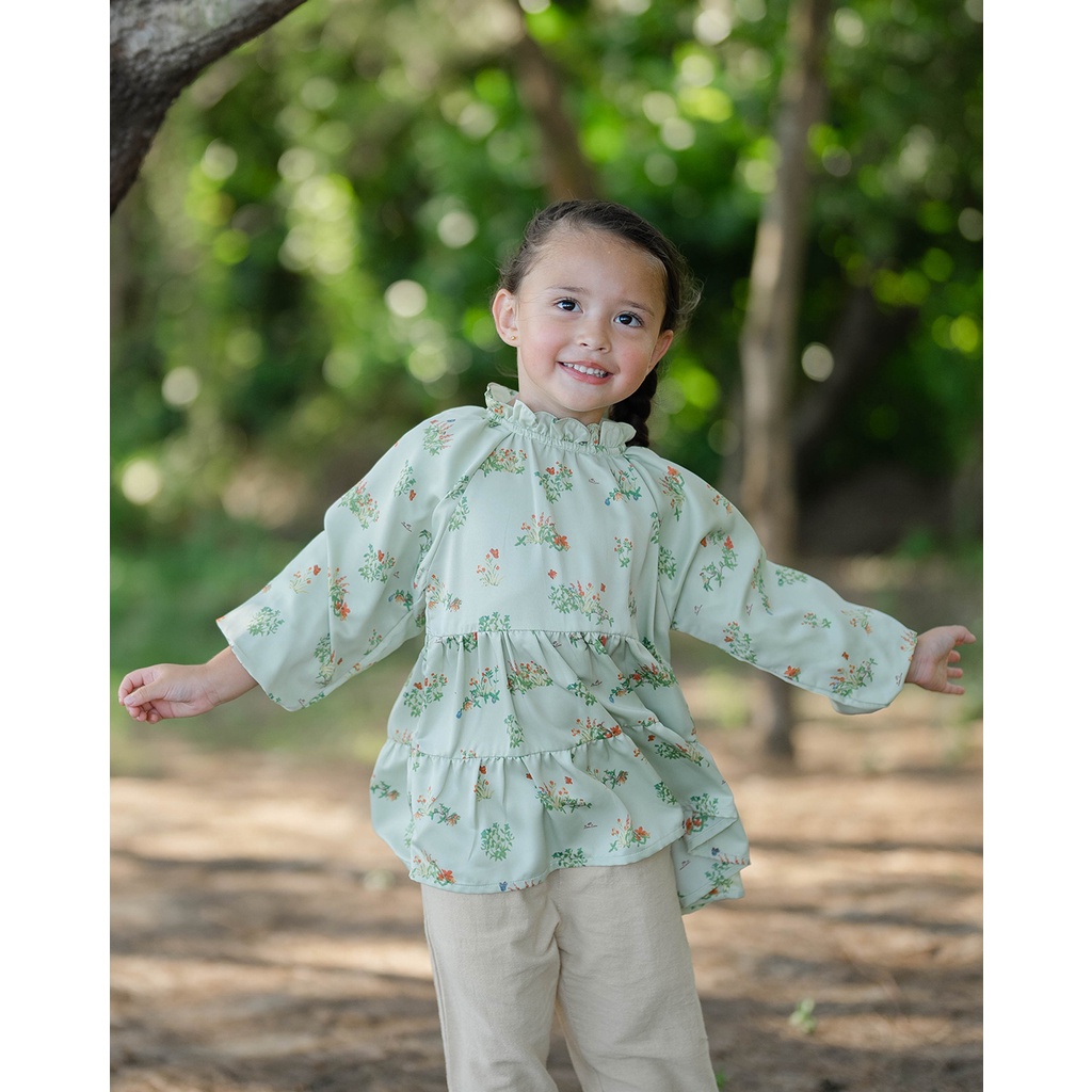 Jual LEWIS EMMA - Flora Tunik (2-14 Tahun) Atasan Tunik Anak Perempuan ...