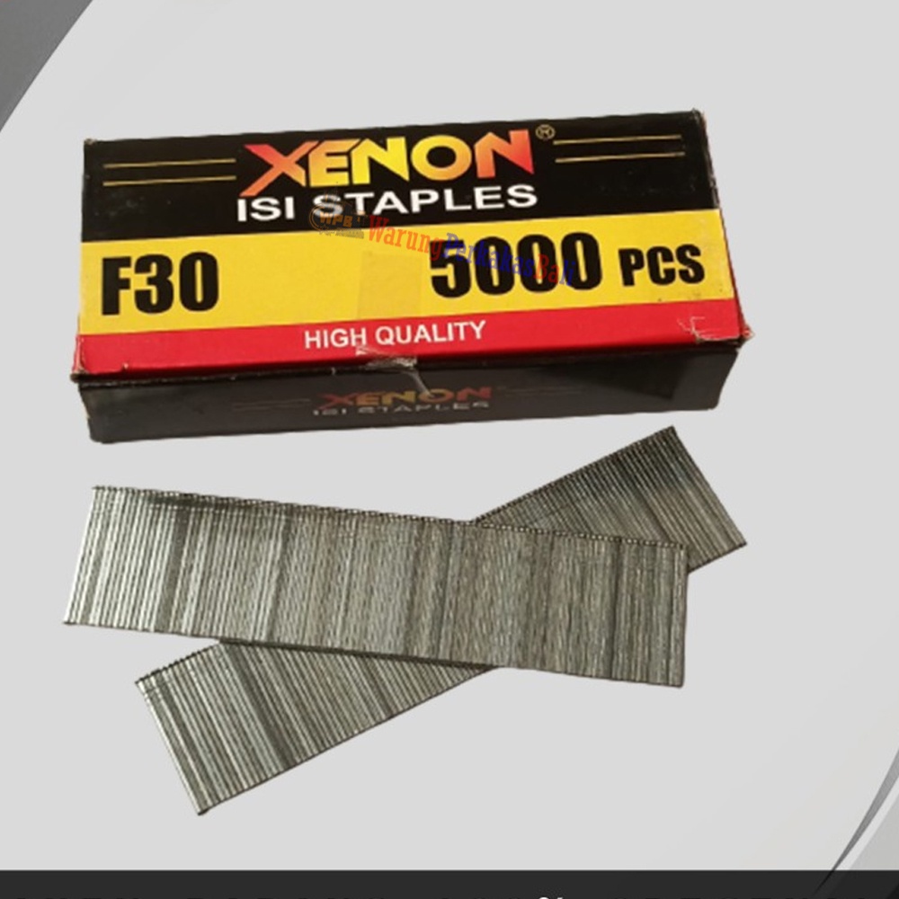 Jual XENON Isi Staples Gun F30 Paku Tembak Stapler Gun 5000Pcs Mata ...
