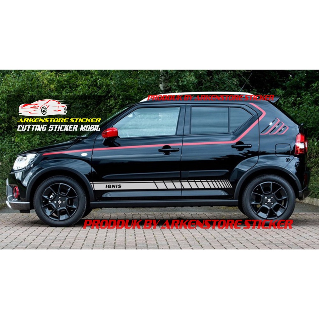 Jual stiker mobil ignis cutting sticker mobil suzuki ignis terbaru ...