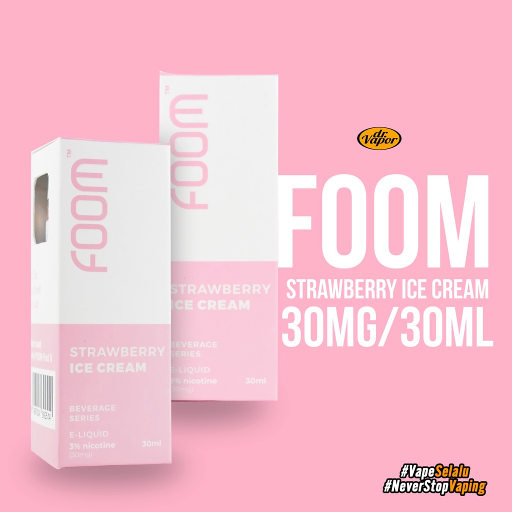 Jual FOOM STRAWBERRY ICE CREAM | Shopee Indonesia