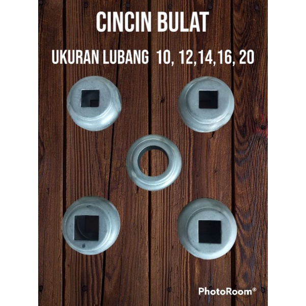 Jual 0ornamen pager besi cincin bulat besar / gentong besar | Shopee ...