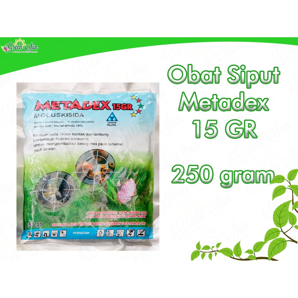 Jual Obat Siput Metadex 15 GR Moluskisida ---- Kemasan 250 gram ...