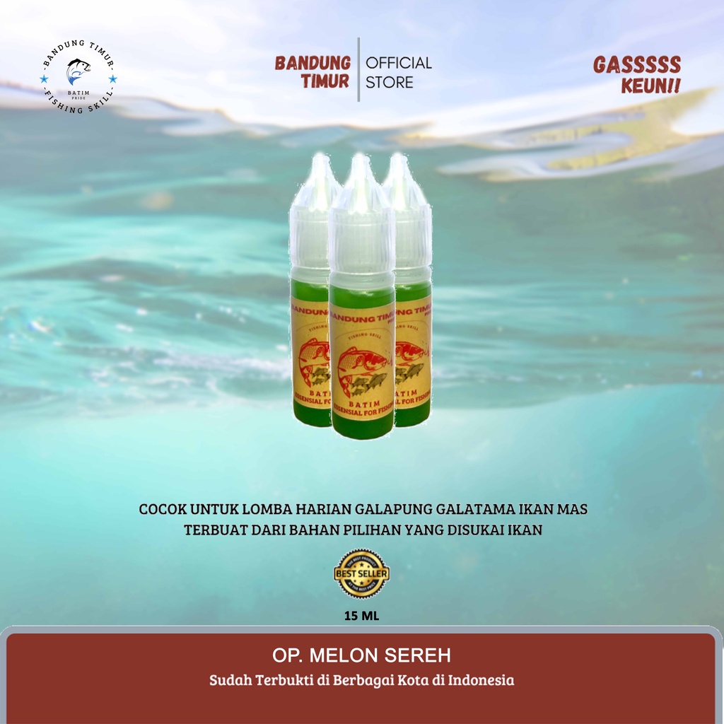 Jual Essen Ikan Mas Premium Batim Aroma Melon Sereh / Untuk Lomba ...