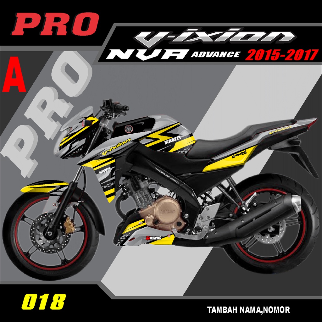 Jual STICKER FULL BODY MOTOR VIXION NVA | DECAL STICKER VIXION NVA FULL ...