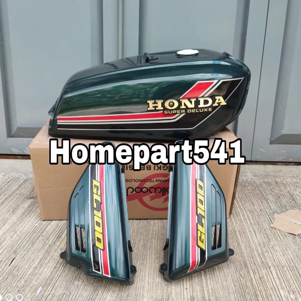Jual TANGKI GL 100 SET BOK AKI SET STRIPING MODEL K5 SET EMBLEM TENGKI ...