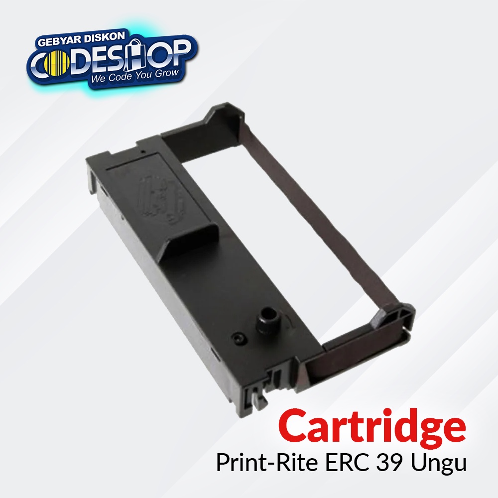 Jual Print-Rite ERC-39 Purple Ribbon Cartridge Pita Printer Dot Matrix ...