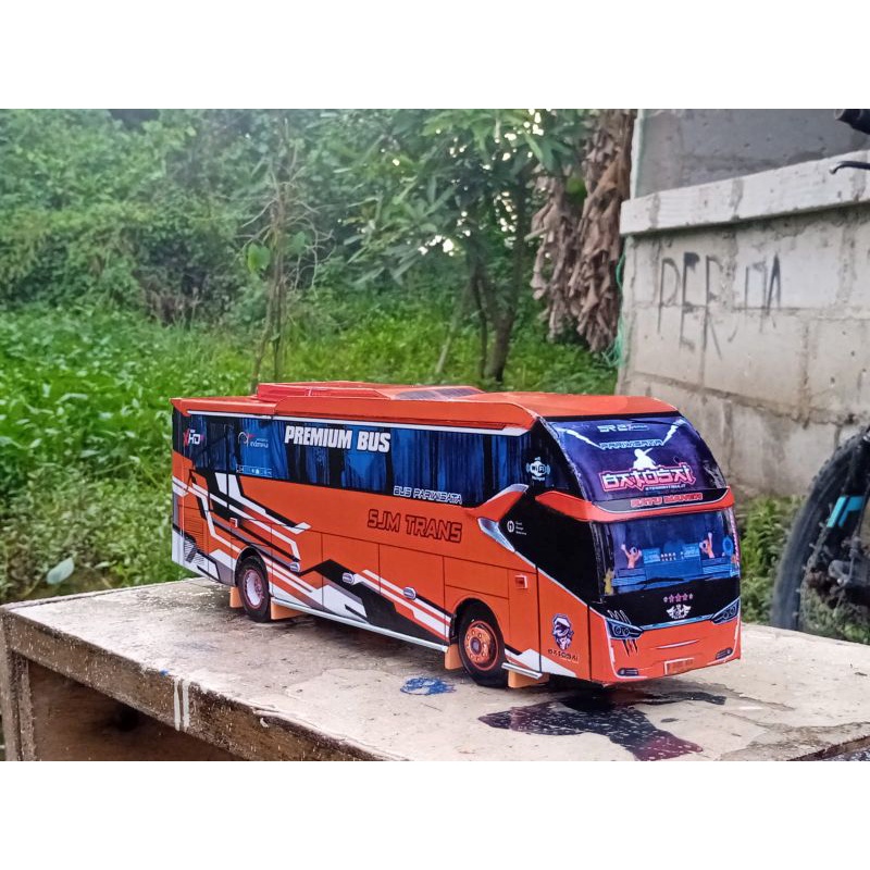 Jual PAPERCRAFT BUS SJM TRANS "BATOSAI" | Shopee Indonesia