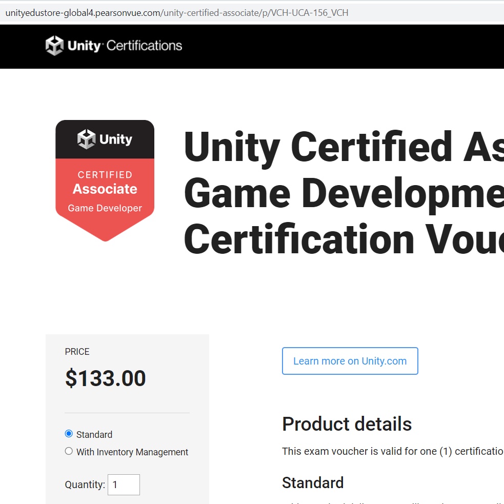 Jual Course Unity/unity certified associate: game development ... Jual Course Unity/unity certified associate: game development ...