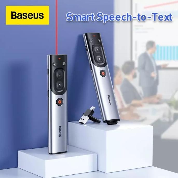 Jual Baseus Wireless Laser Pointer Rechargeable Type C Presentasi ...