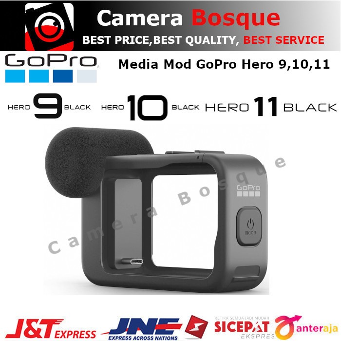 Jual Media Mod Gopro Hero 9 / 10 /11 black ORIGINAL - Media mod hero 9 ...
